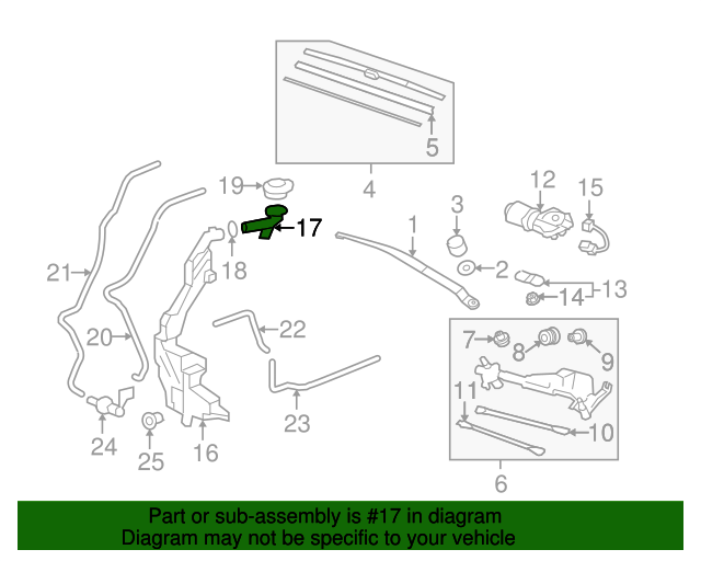76805-SWA-003 - Filler Tube 2007-2011 Honda CR-V | Honda Parts Online