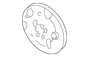 2001-2008 Ford Clutch Plate & Hub Assembly 6C2Z-19D786-A | OEM Parts Online