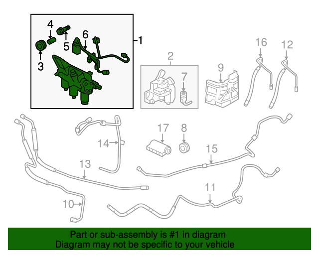 958-359-030-00 - Suspension Self-Leveling Valve 2011-2018 Porsche ...