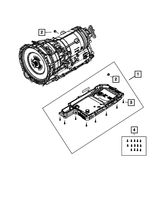 2021-2023 Jeep Wrangler Bolt Screw Kit 68507915AA | Mopar Estores