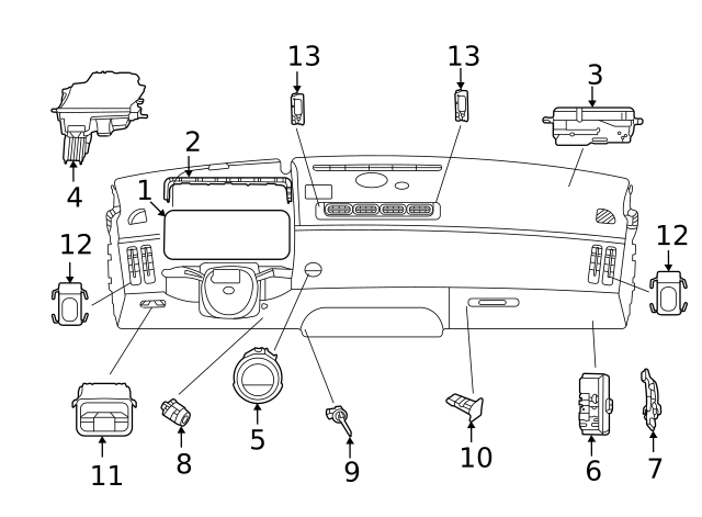 223-827-72-00 - Upper Trim 2021-2024 Mercedes-Benz | Mercedes-Benz USA ...