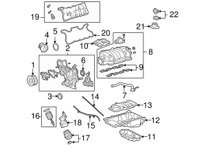 17171-38020 - Manifold Gasket - 2007-2017 Lexus | My L Parts