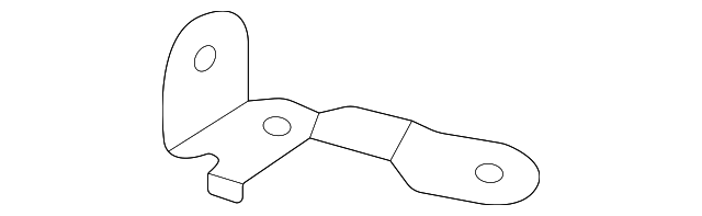 51137491657 - 2020-2024 BMW Deform Element Upper Bracket (51-13-7-491 ...