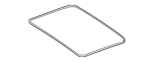 167-780-69-00 - Sunroof Glass Seal 2020-2023 Mercedes-Benz | Mercedes ...