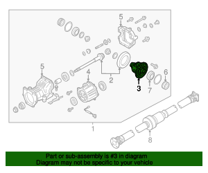 2003-2025 Nissan Differential Carrier 38420-CA00A | Temecula Nissan Parts