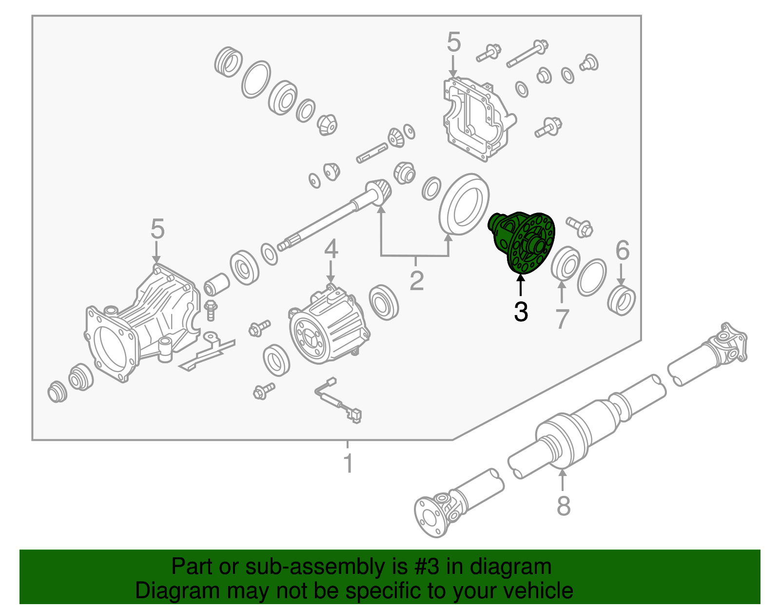 2003-2025 Nissan Differential Carrier 38420-CA00A | Temecula Nissan Parts