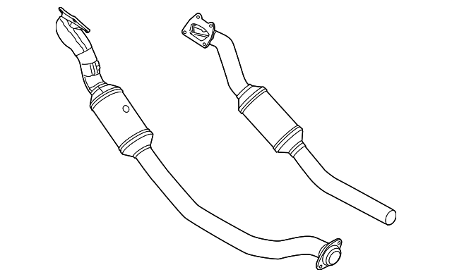 2011-2012 Mopar Catalytic Converter 68036556AG | Mopar Parts Canada