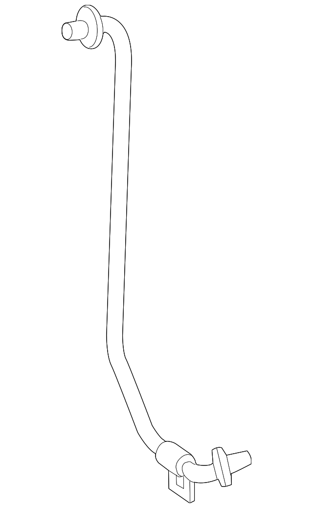 2012-2016 Mercedes-Benz Automatic Transmission Oil Cooler Tube 204-528 ...