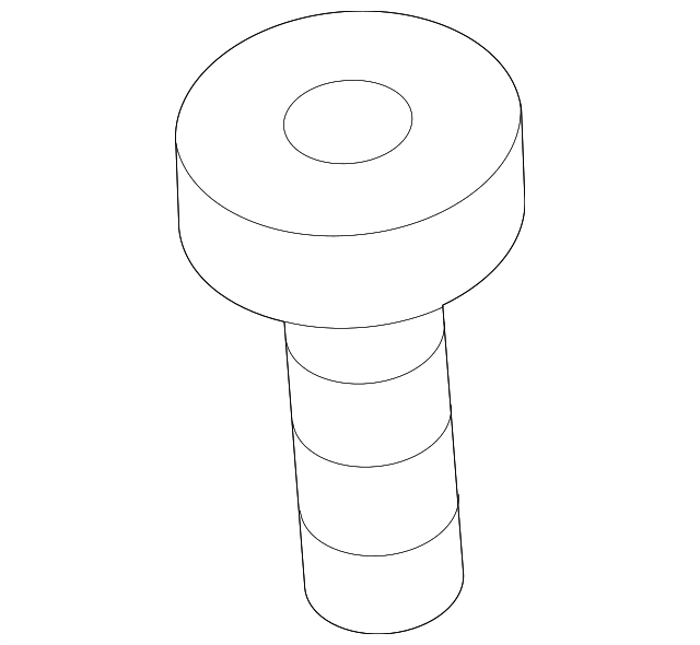 2015-2024 Audi Outer Belt Assembly Lower Bolt WHT-003-682 | Audi USA Parts