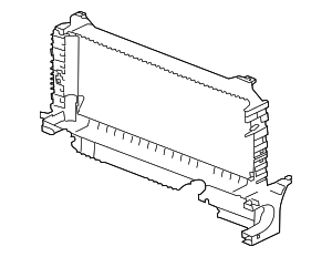 2016-2023 Jaguar Radiator Support Panel T2H39793 | Jaguar Annapolis Parts