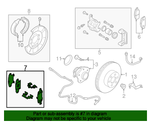 D1060-1NC1B - Pad Kit-Disc Brake 2006-2020 Nissan | Group 1 Auto Parts