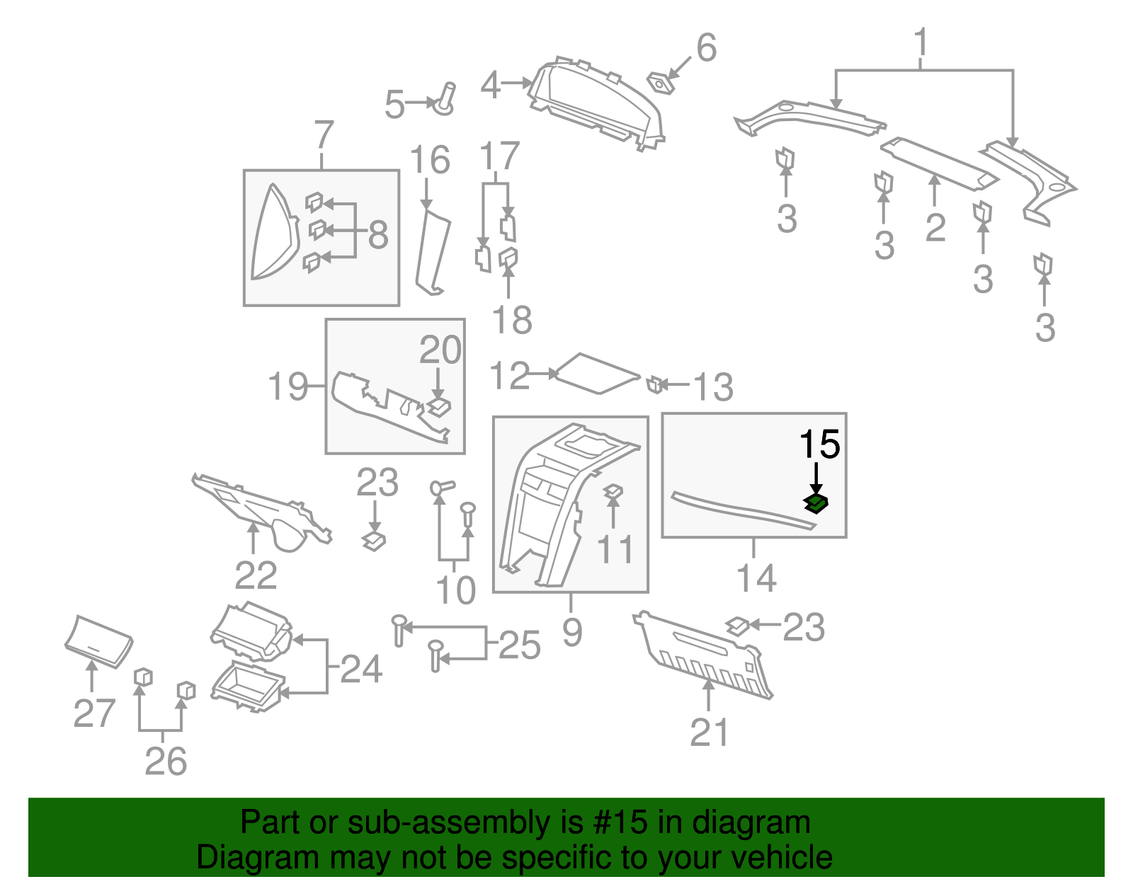 92139070 - Multi-Purpose Retainer 2008-2017 GM | Gateway Buick GMC Parts