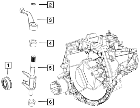 Clutch Controls for 2012 Fiat 500 | Mopar Parts