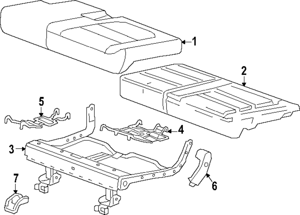 2024-2025 GMC Acadia Frame Cover 26449199 GM | GMPartsDirect.com