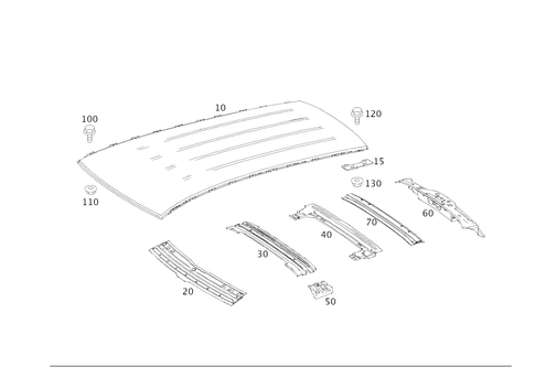 Roof for 2018 Mercedes-Benz GLC300 | Mercedes-Benz Parts