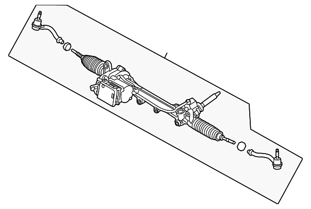 Genuine Rack And Pinion Assembly for 2019-2021 Genesis G90 | Part ...