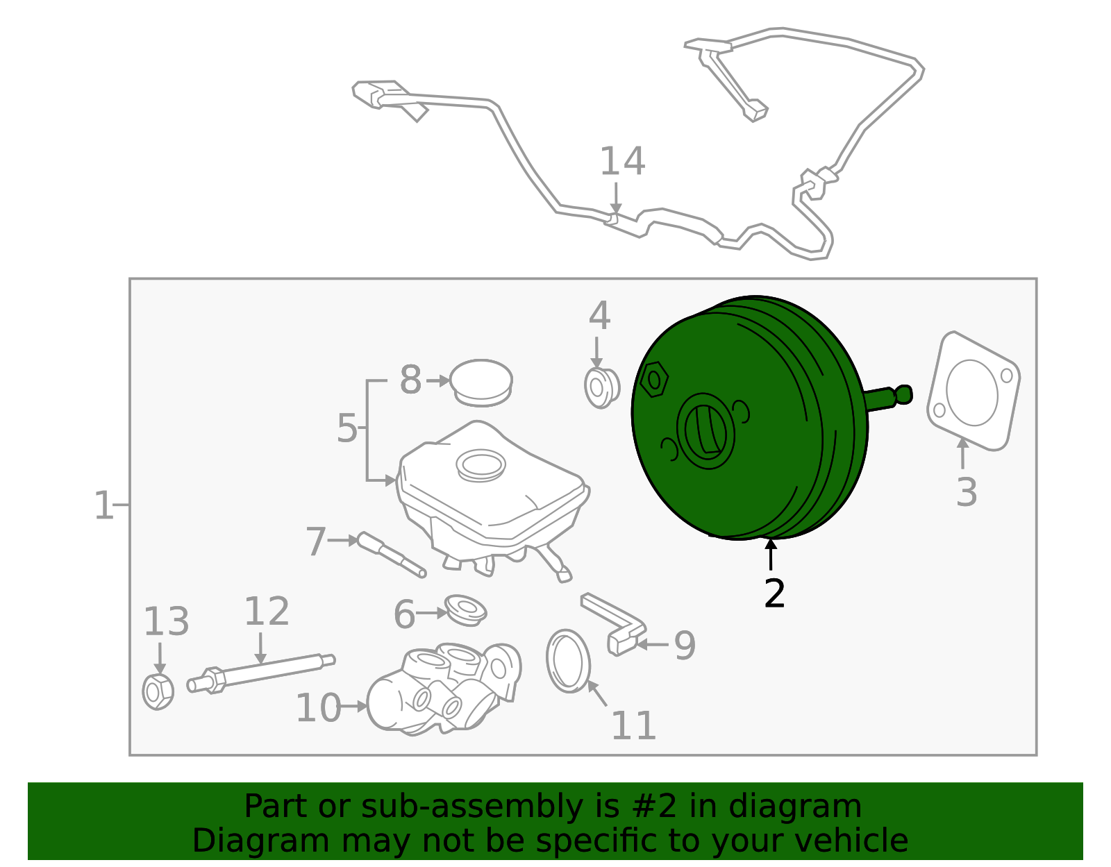 2019-2024 Porsche Macan Brake Booster 95B-612-107-N | Sunset Porsche Parts