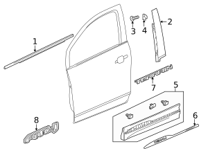 84687062 GM Applique | GM Parts Store