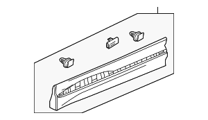 2018-2022 GMC Terrain Lower Molding - Driver's Side (LH) 23187741 ...
