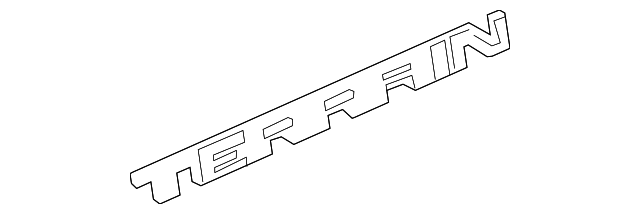 2019-2023 GMC Terrain Vehicle Name Plate 84376477 | GMPartsDirect.com