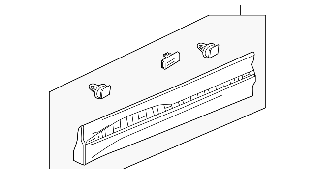 2018-2020 GMC Terrain Lower Molding - Driver's Side (LH) 84207882 ...