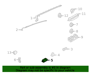 4E0-947-415 - Courtesy Lamp 2017-2023 Audi | Audi OEM Parts