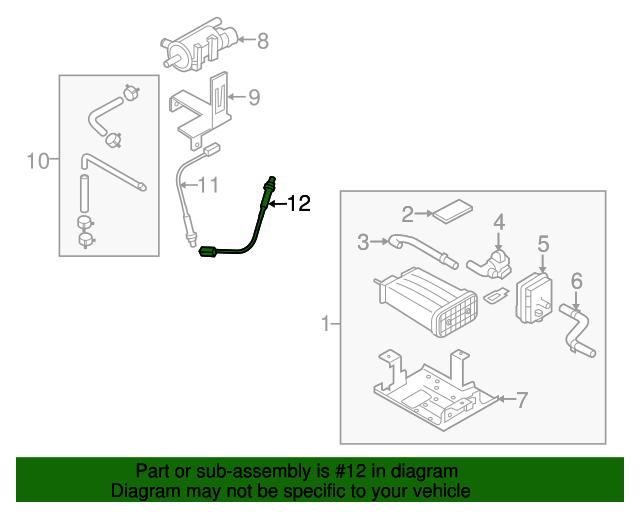 39210-2G370 - Oxygen Sensor 2010-2013 Kia | Kia.Parts Store