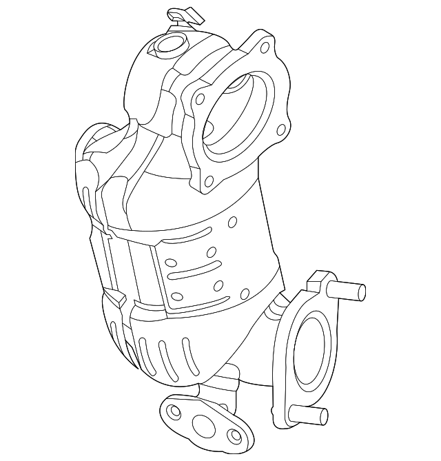 28500-2MAD0 - Mnfd W/Converter 2021-2024 Kia K5 | Kia.Parts Store