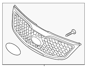 86350-3W500 - Grille Assembly 2014-2016 Kia Sportage | Kia.Parts Store