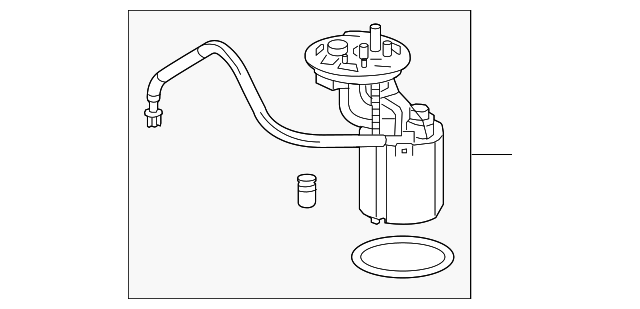 13578360 - Fuel Pump Module without Fuel Level Sensor, with Seals 2010 ...