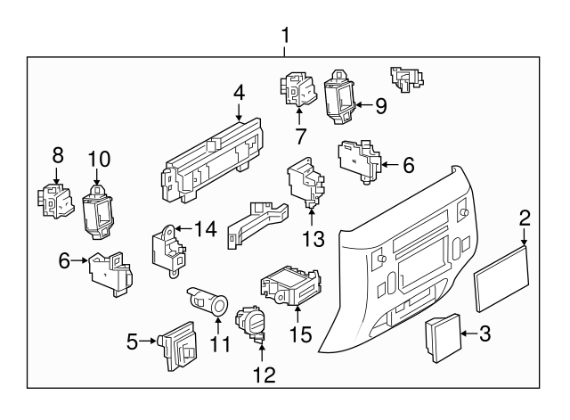 2018-2024 Nissan USB Port 25331-5NA1A | OEM Parts Online