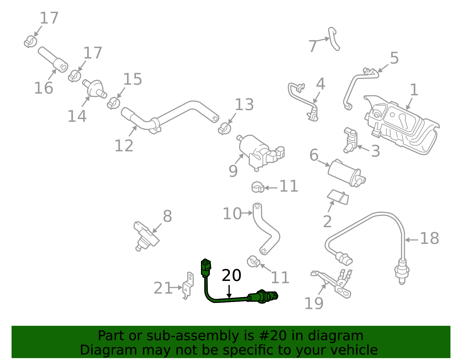 39210-3L550 - Sensor Assembly Oxygen 2019-2025 Genesis G70 | AutoNation ...
