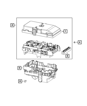2014-2025 Mopar Hex Head Screw And Washer 6509887AA | My Mopar Parts