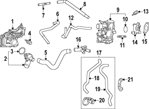 Hoses & Pipes for 2024 Toyota Grand Highlander | Ourisman Toyota Parts