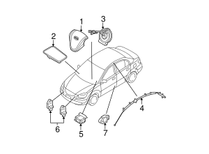 2008-2011 Hyundai Accent Passenger Air Bag 84560-1E600-WK | OEM Parts ...