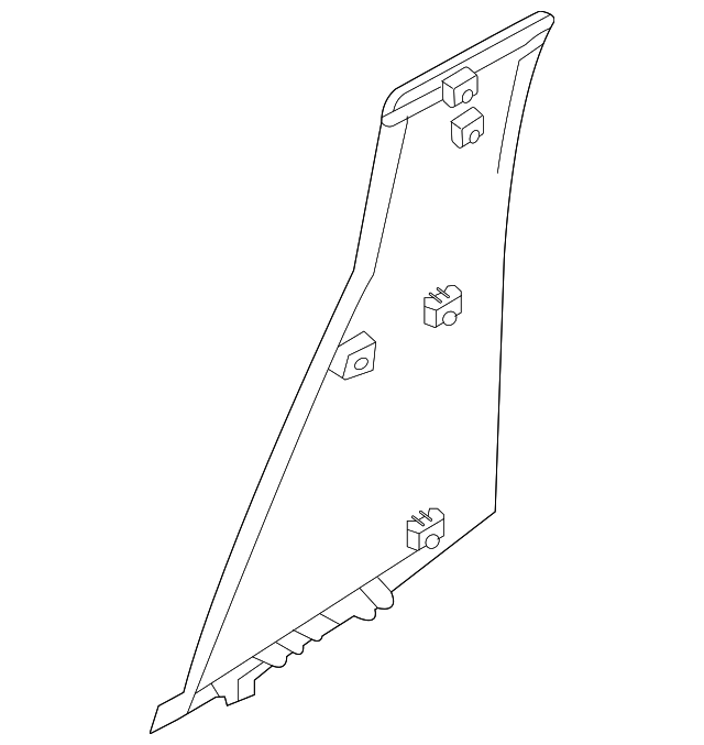 83270-R0010 - Corner Molding 2022-2023 Kia Carnival | Kia.Parts Store