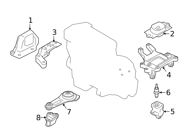 11360-9VA0A - Torque Rod 2018-2024 Nissan | Nissan Parts & Accessories ...