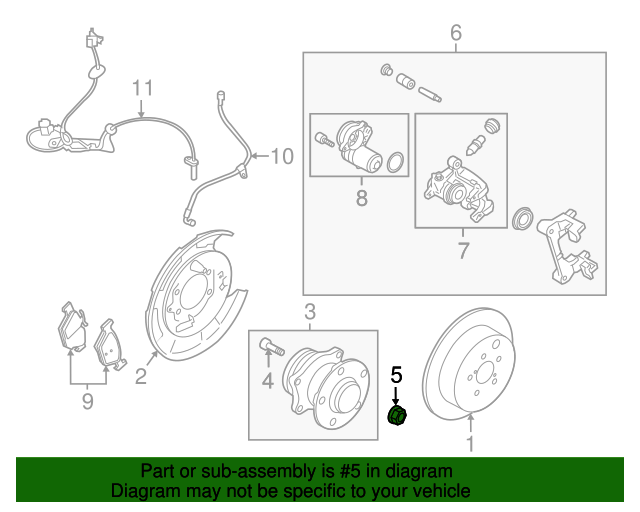 Axle Nut - Subaru (902170049) | Subaru Parts