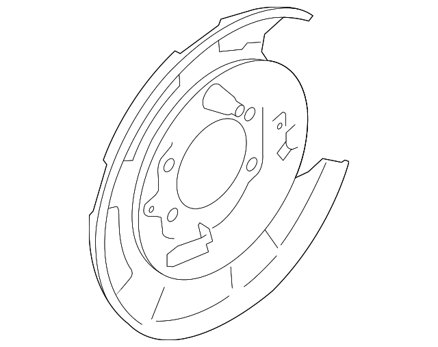 2015-2019 Subaru Backing Plate 26691AL01A | OEM Parts Online