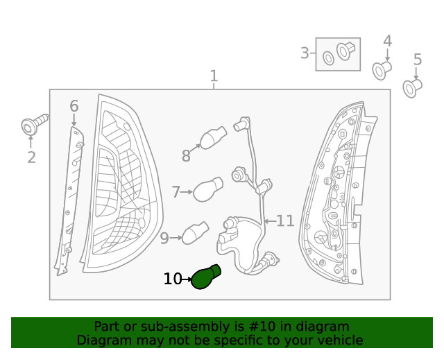 18644-28088L - Bulb - 2003-2021 Kia | World Kia
