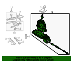 2011-2015 Volkswagen Gear Shift Assembly 5K1-713-025-CK | VW Parts Center