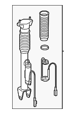 166-320-20-30 - Shock Absorber 2013-2019 Mercedes-Benz | Mercedes-Benz ...