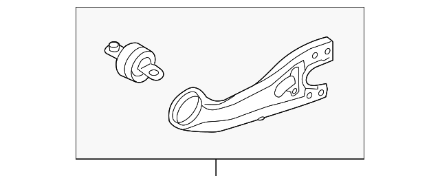 2012-2016 Kia Optima Arm Assembly Rear Trailing 55280 2T300 | QuirkParts