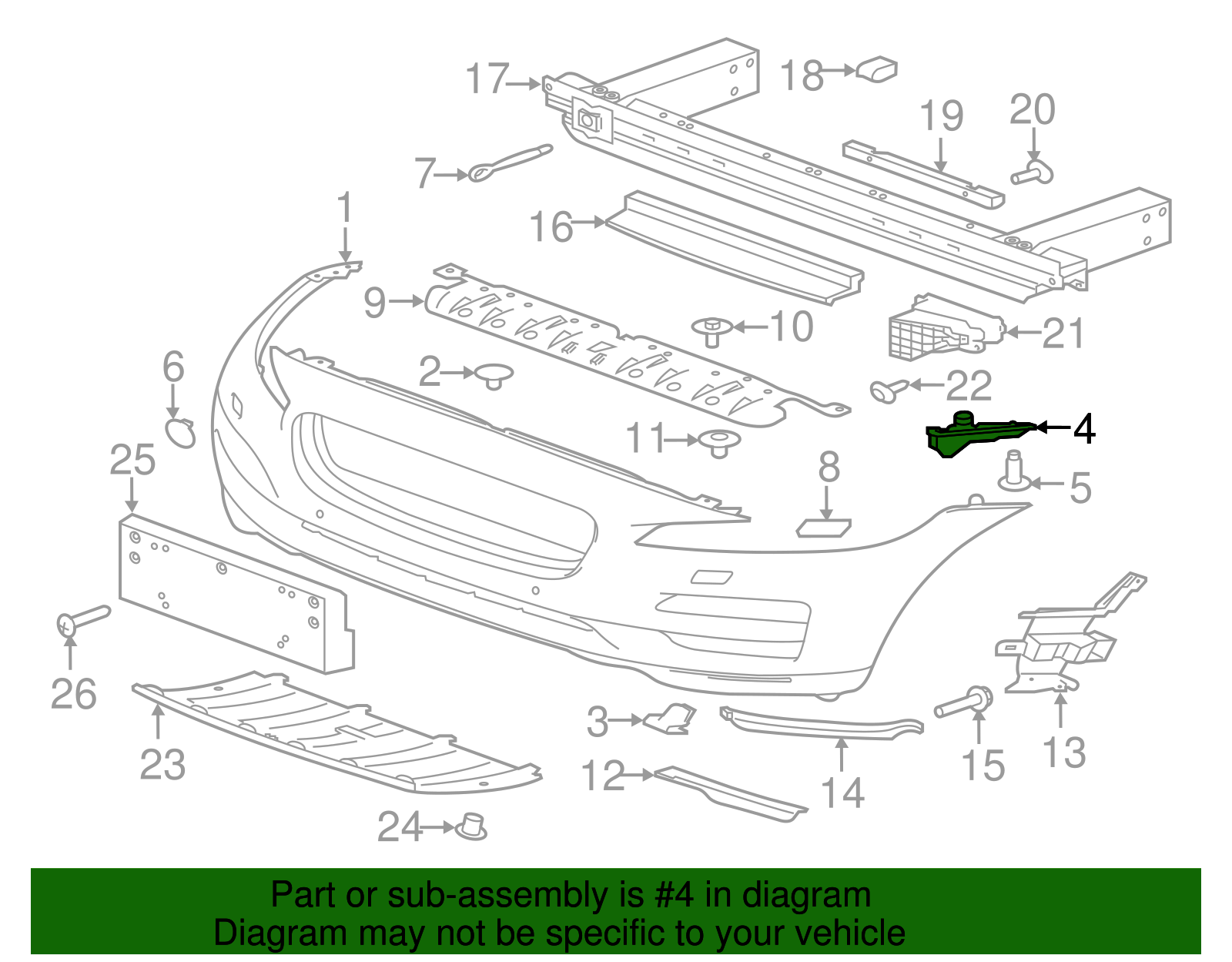 Genuine OEM Upper Bracket Part# T4A6235 Fits 2017-2023 Jaguar F-Pace ...