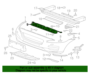 2017-2020 Jaguar F-Pace Support Panel T4A11587 | OEM Parts Online