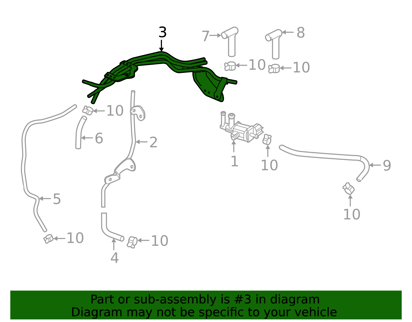 36187-RPY-G01 - By-Pass Pipe 2017-2018 Honda Civic | Honda Parts Online