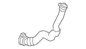 222-501-07-93 - Coolant Hose 2015-2017 Mercedes-Benz | Mercedes-Benz ...