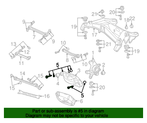 202-350-01-06 - Lower Control Arm Mount Kit 1994-2004 Mercedes-Benz ...