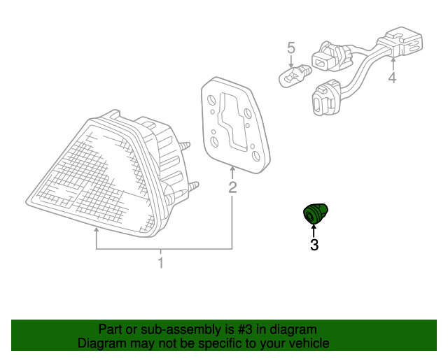 90665-SS0-003 - Grommet, Rear Combination 1992-2013 Honda | Honda Parts ...