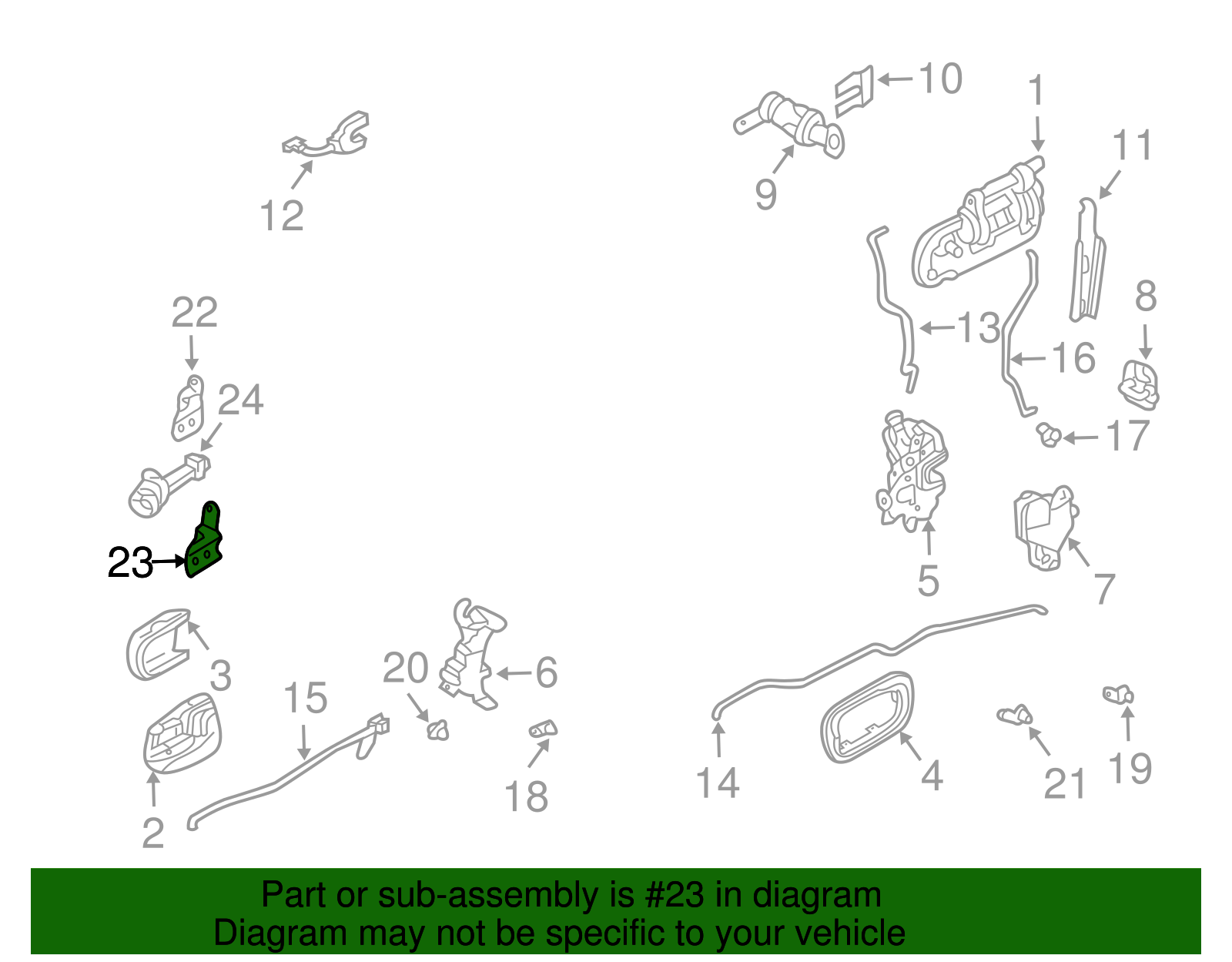 2000-2006 Nissan Sentra Lower Hinge 80421-4Z030 | Ziegler Nissan of ...